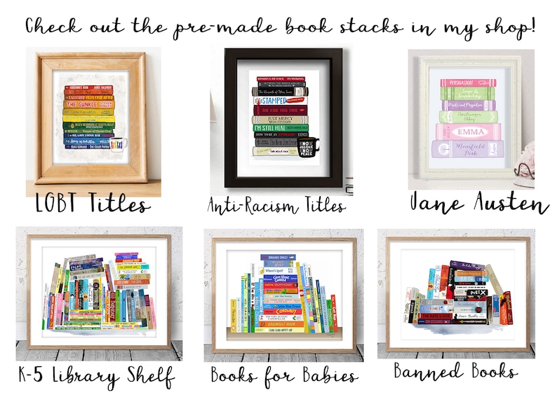 Read BANNED BOOKS Book Spine Art - Diversity & Inclusion Custom Book ...