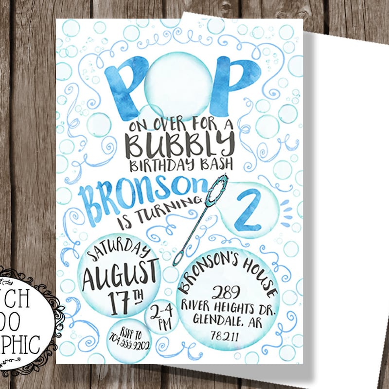 Pop Art Party Invitation - Etsy