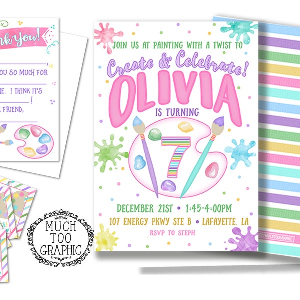 Creative Birthday Invitation - Etsy