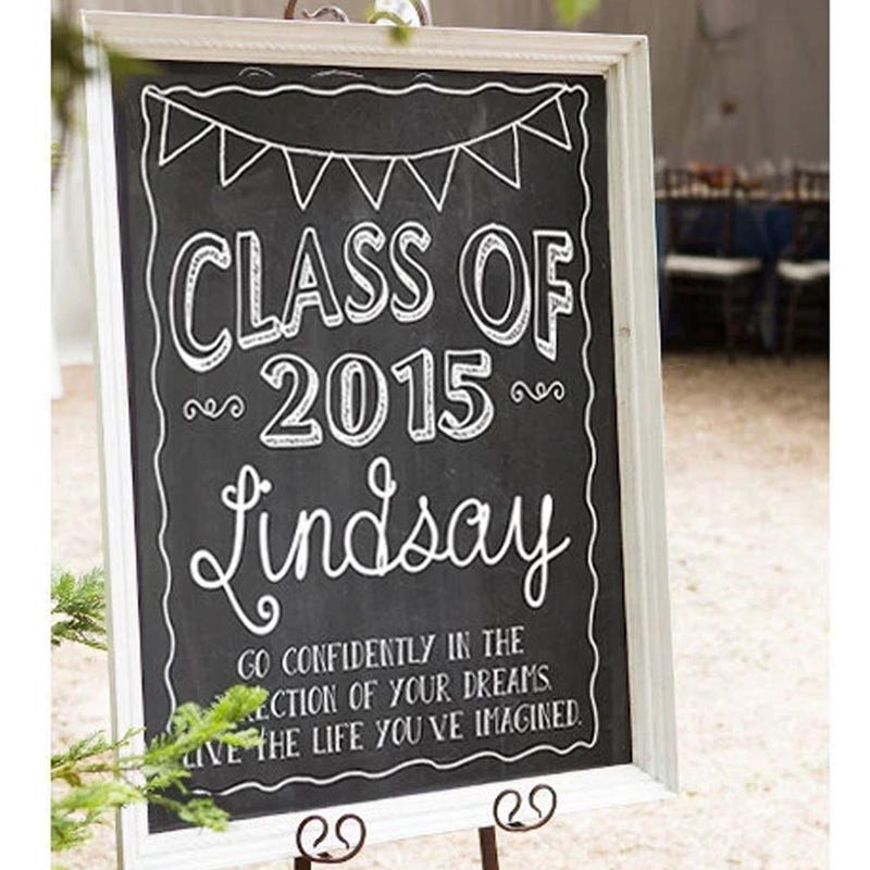 Graduation Chalkboard - Etsy