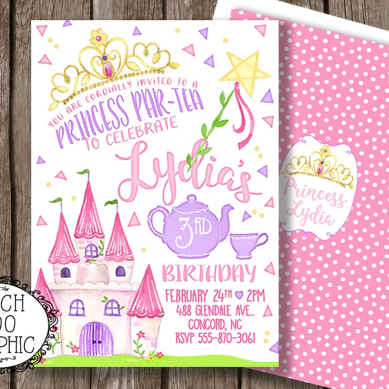 Princess Tea Party - Etsy
