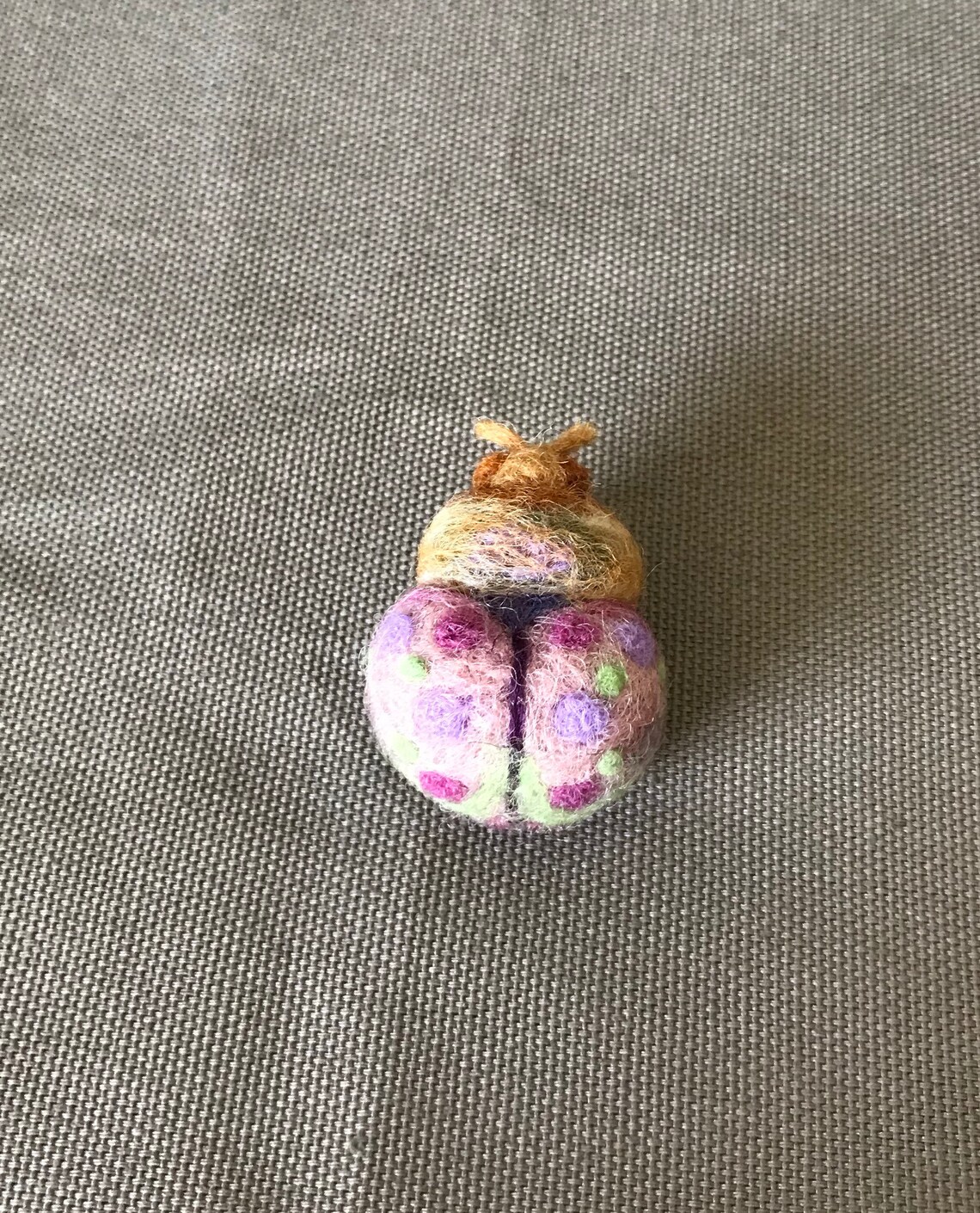 Polka Dot Beetle, Felted Wool Creation - Etsy