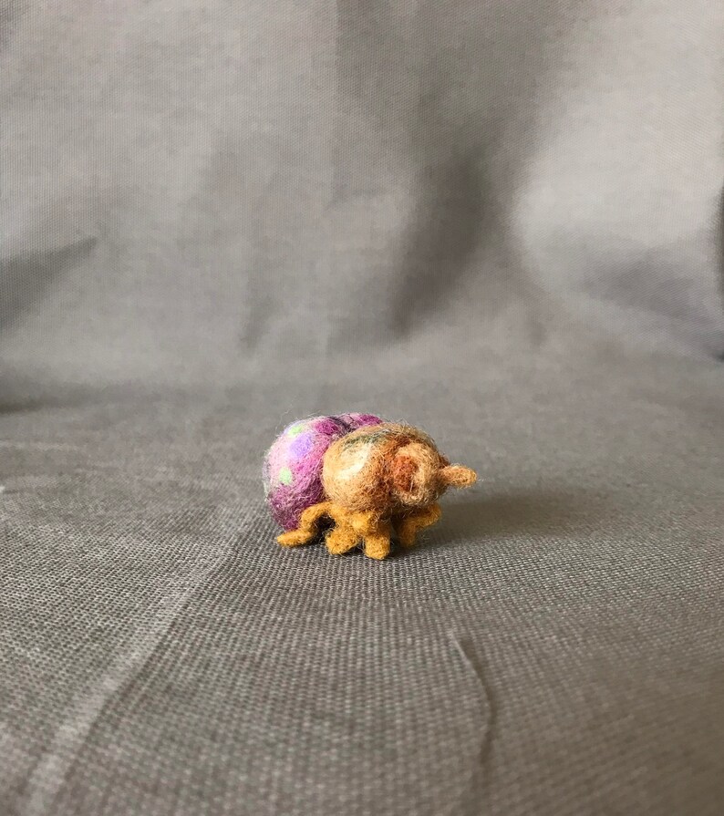 Polka Dot Beetle, Felted Wool Creation - Etsy
