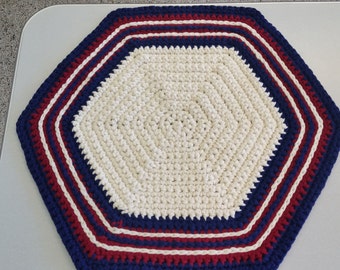 Crochet Hexagon - Etsy