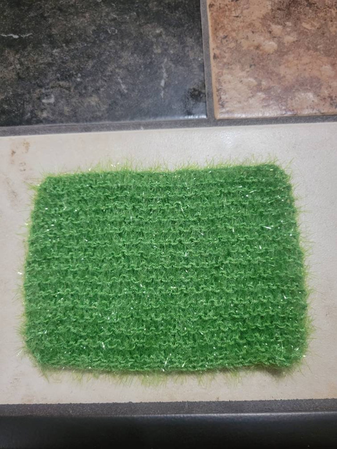 Kitchen Scrubber/knit Dish Scrubbiedish Scrubbies / Pot Scrubber ...
