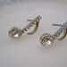 Gold Music Note Earrings Stud Earrings Rhinestone Single Music Note ...