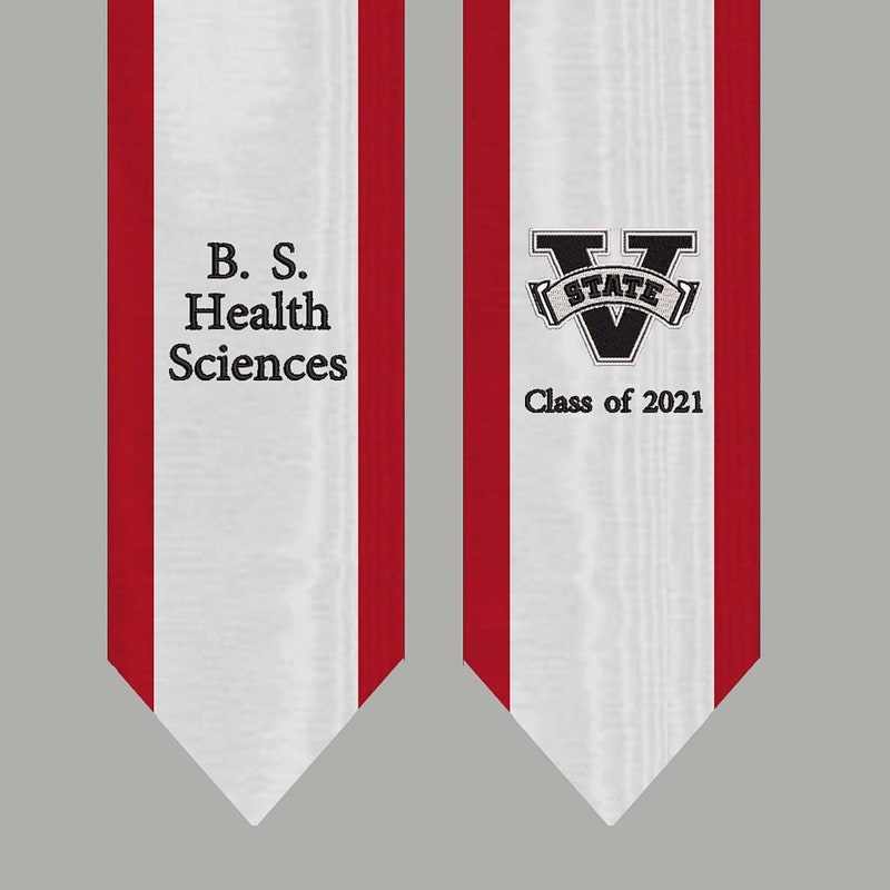 Custom Graduation Stole - Etsy