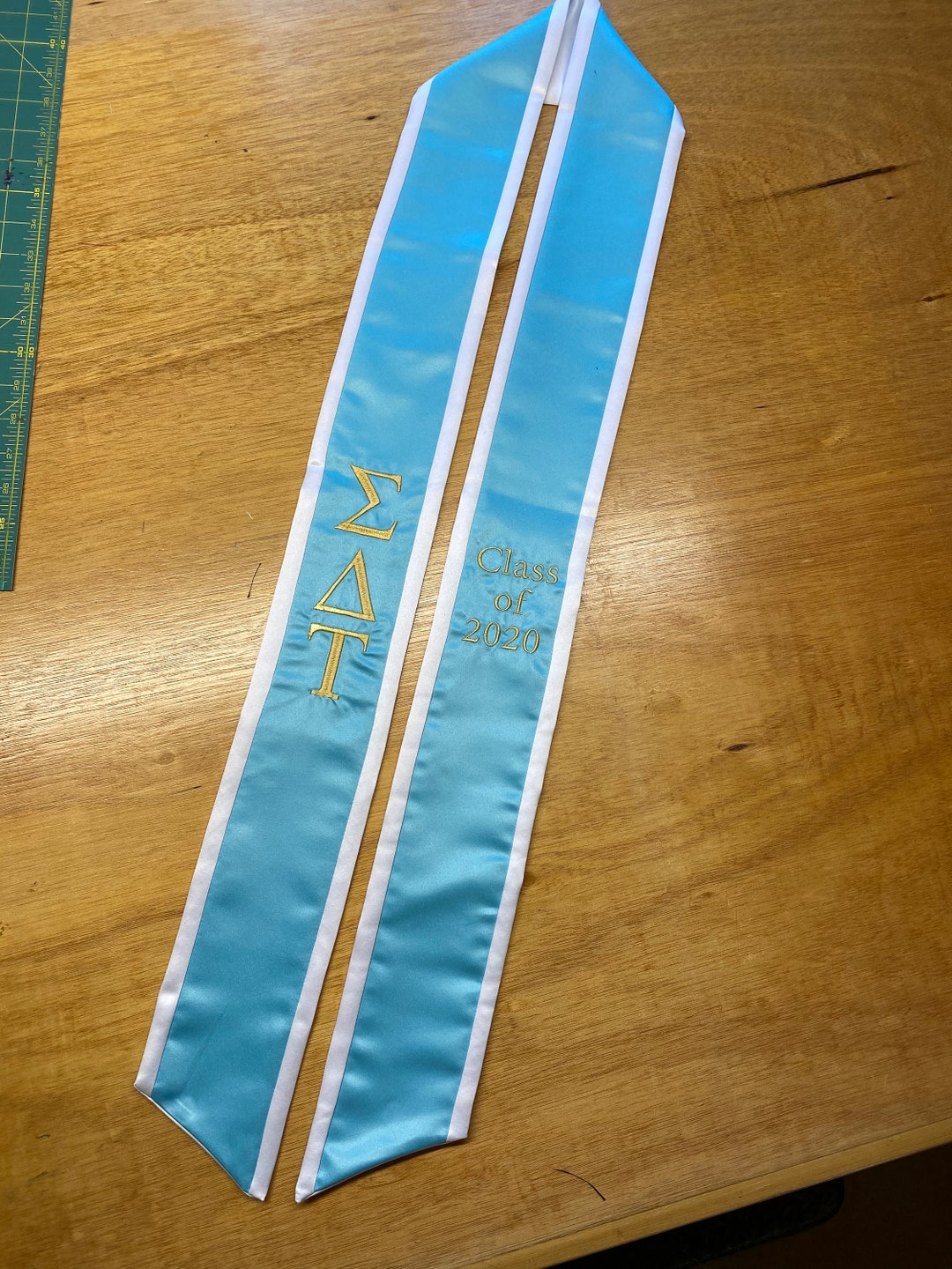 Sigma Delta Tau Graduation Stoles - Etsy