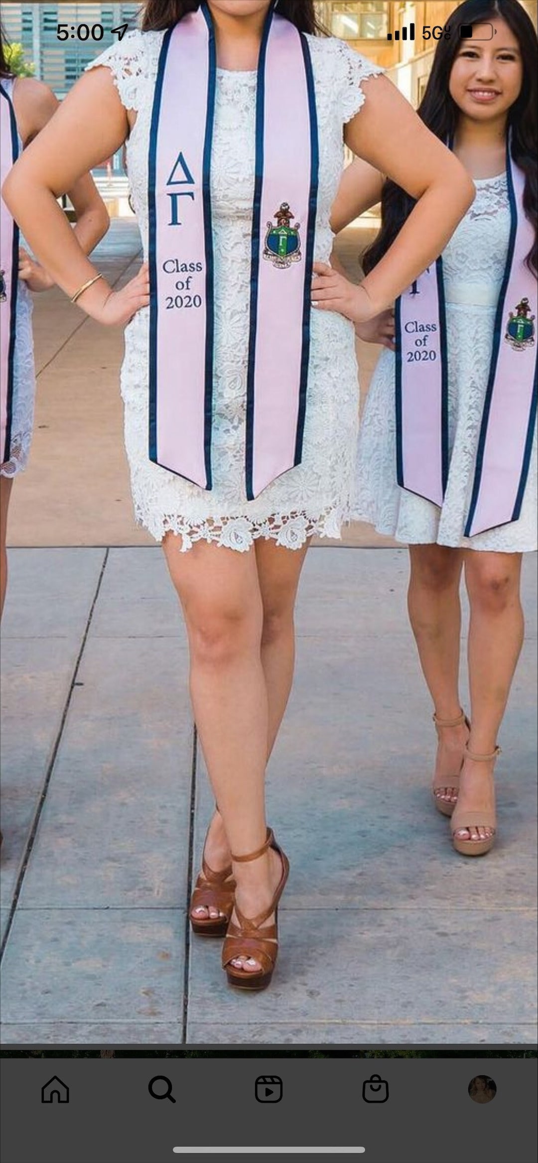 Delta Gamma Graduation Stoles - Etsy