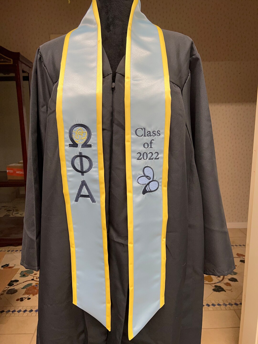 Omega Phi Alpha Graduation Stoles - Etsy
