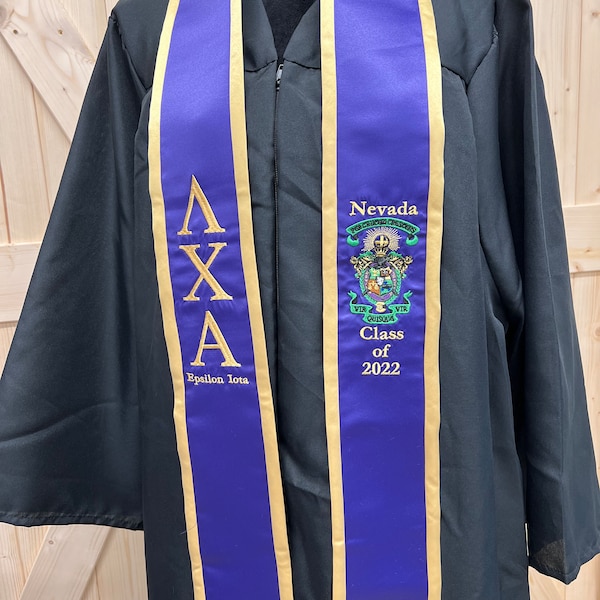 Lambda Chi Alpha Stole - Etsy