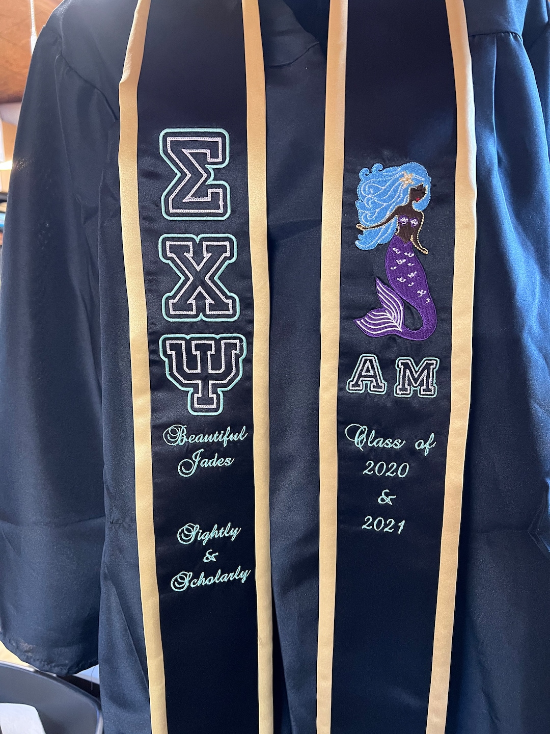 Sigma Chi Psi Graduation Stoles - Etsy