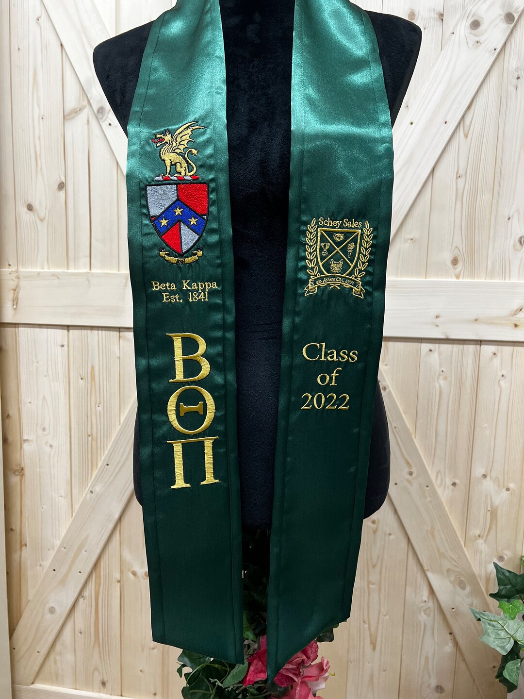 Beta Theta Pi Graduation Stoles - Etsy