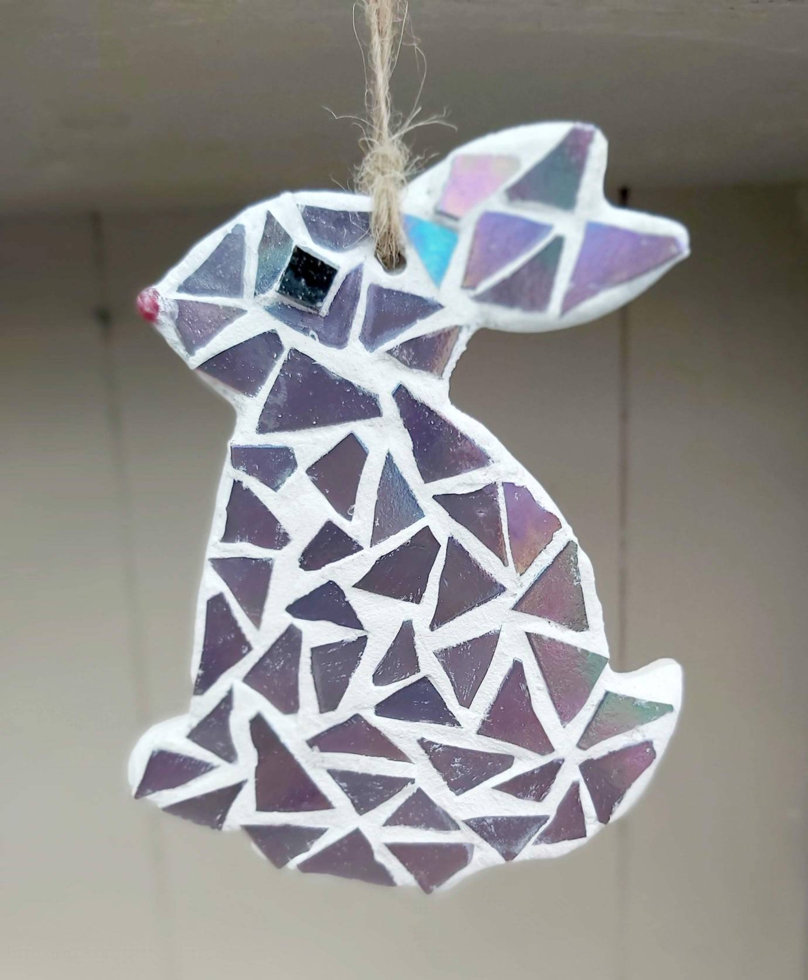 Rabbit Bunny Mosaic Decoration Kit: DIY /Make Your Own Party | Etsy