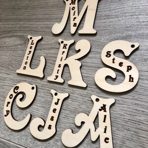 Personalised Wooden Names Keyring Laser Cut Only 3.50 per - Etsy