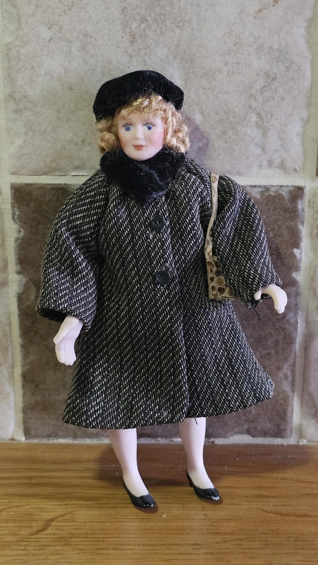 1:12th Scale Doll, Dolls House Miniature, Doll, Dolls House Doll, Doll ...