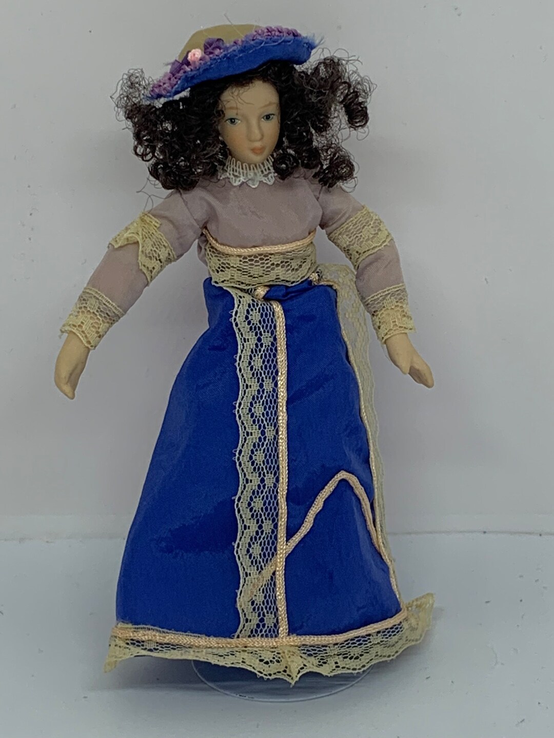 1/12TH Scale Doll House Miniature Pre Owned Woman Doll - Etsy