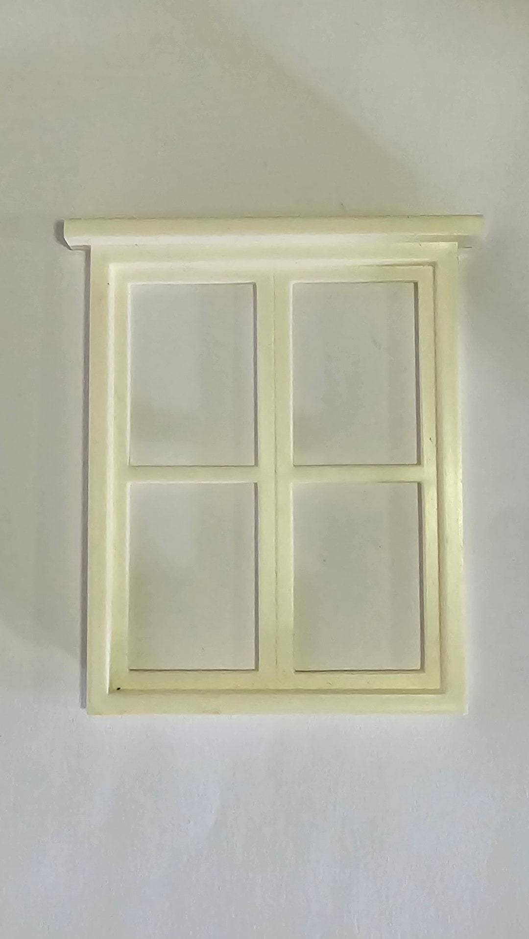1:12th Doll House Scale Miniature, Plastic Window QKR58 - Etsy