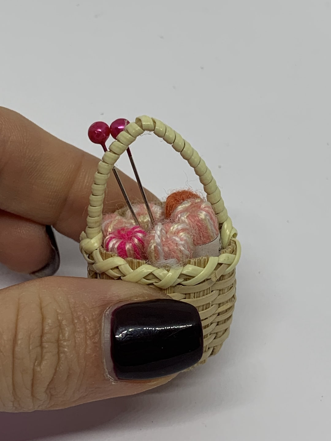 1/12th Scale Miniatures Dolls House Miniatures Wicker Basket QCL117 - Etsy