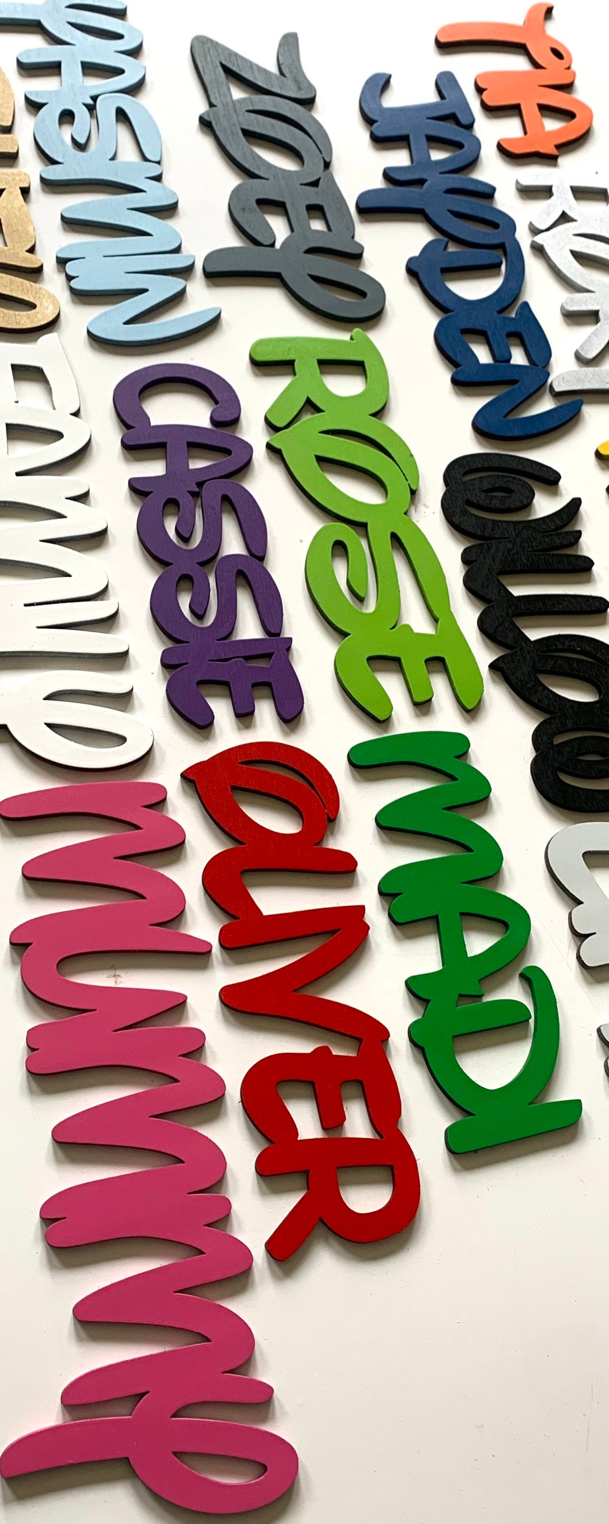 Back to School, Disney Wooden Letters, Personalised Disney Names, Made ...