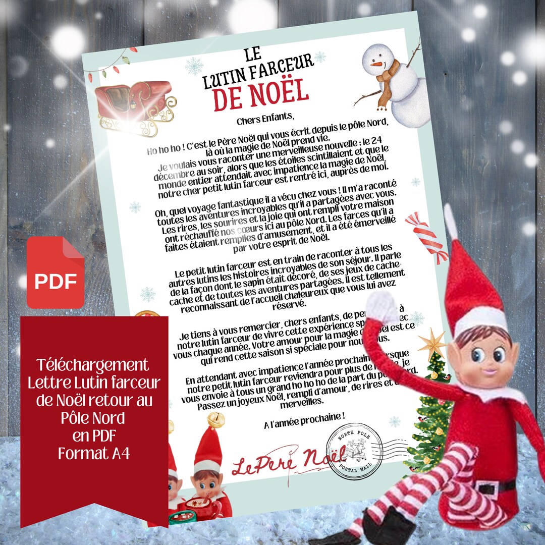 Letter From the Christmas Prankster Elf Returning to the North Pole to ...