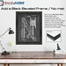 Escalator Patent Print Poster 1899 Historical Vintage Wall - Etsy