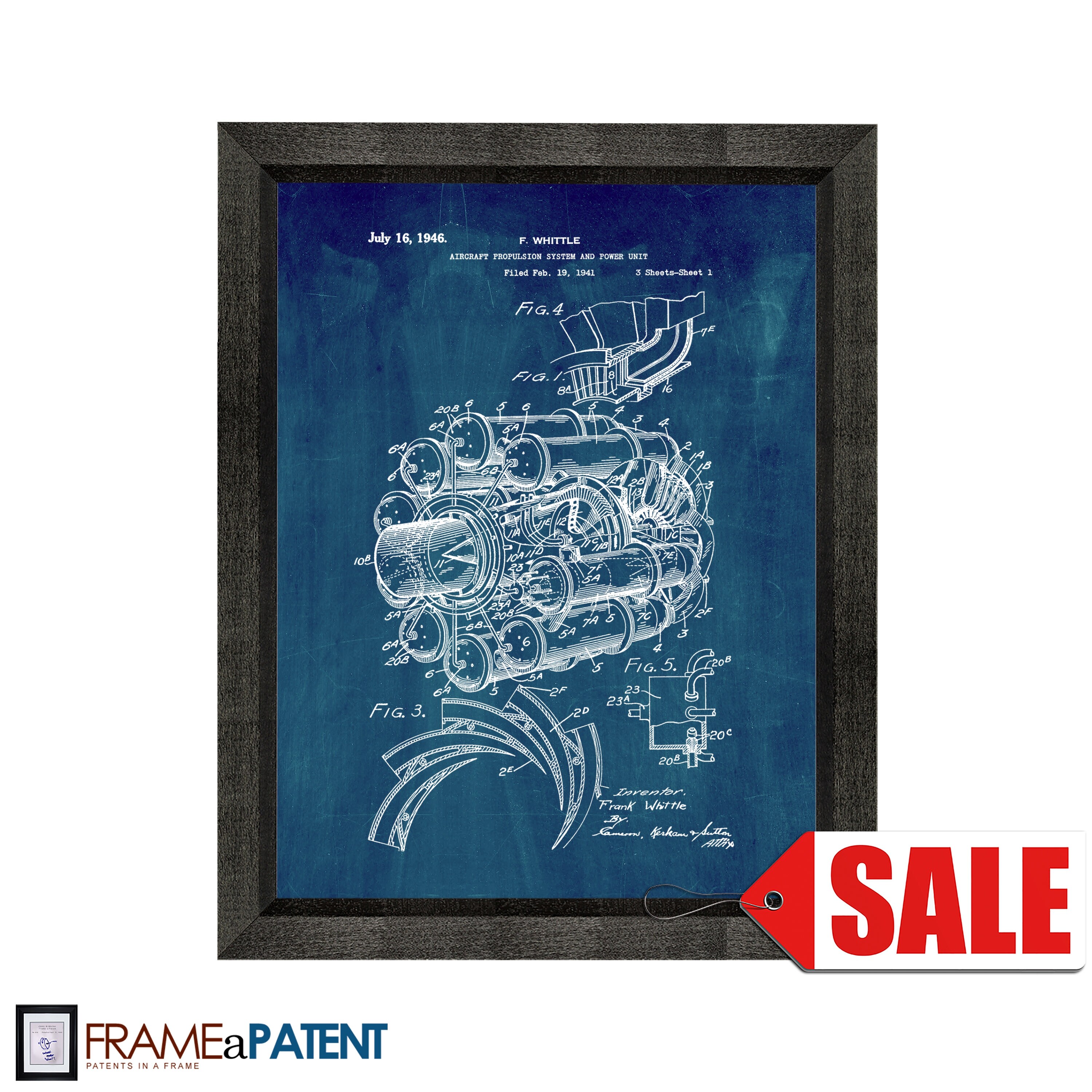 Aircraft Propulsion System and Power Unit Patent Print Poster - Etsy