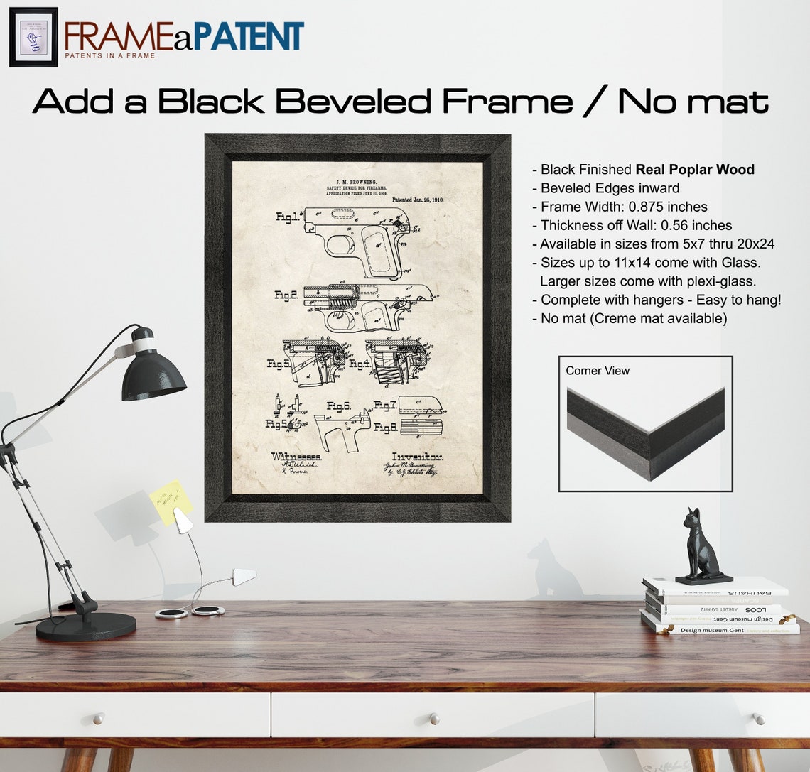 FN Model 1906 and Colt Model 1908 Vest Pocket in .25 ACP | Etsy