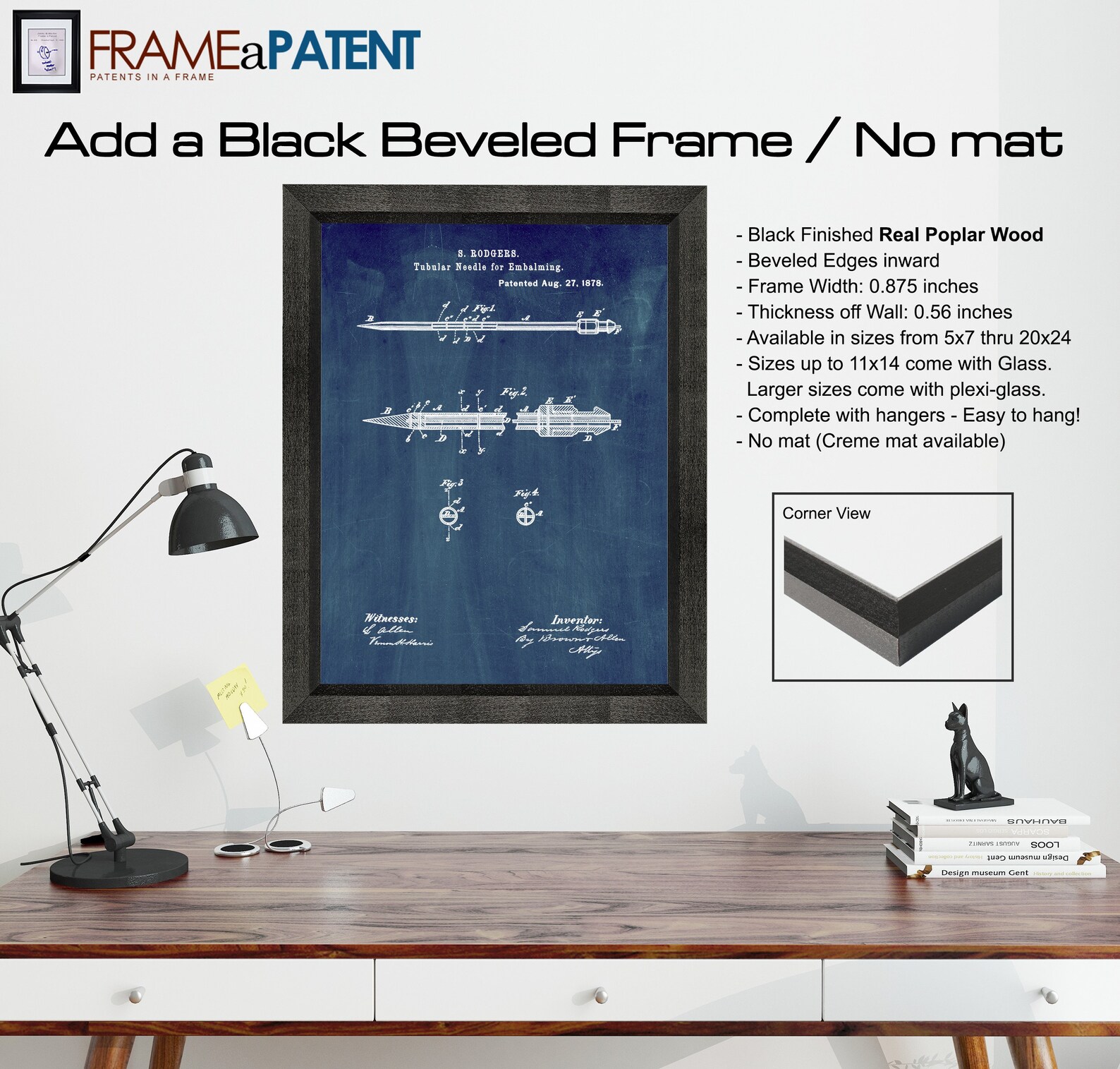 Tubular Needles for Embalming Patent Print Poster 1878 | Etsy