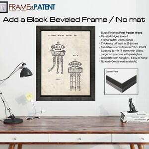 Star Wars Probot Patent Print Poster 1983 Historical Vintage Wall Art ...