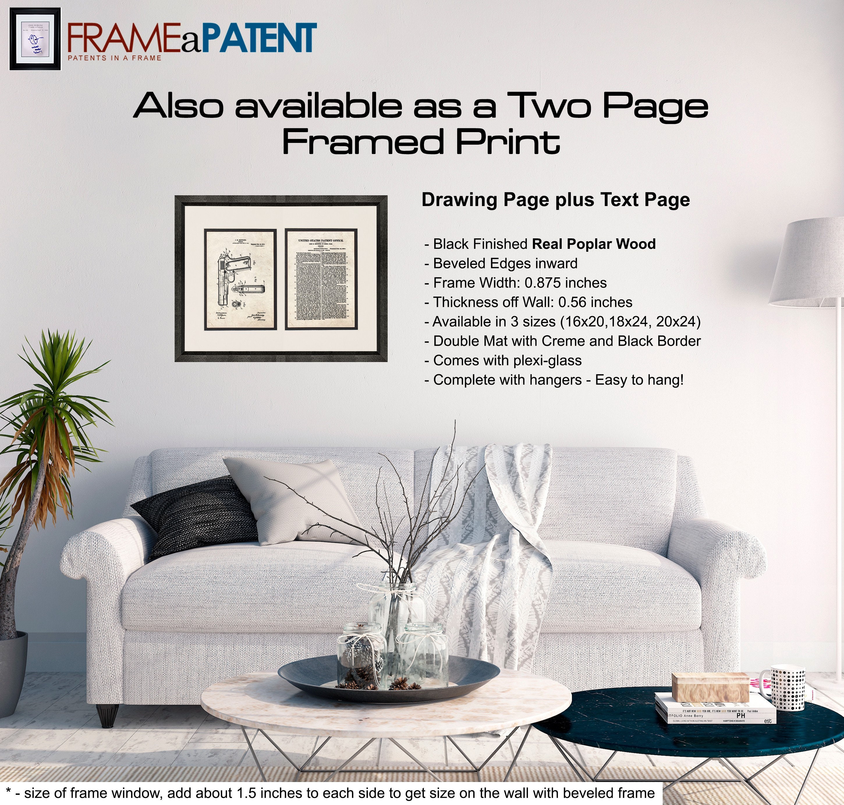 Colt 1911 Gun Patent Print Poster 1911 Historical Vintage - Etsy