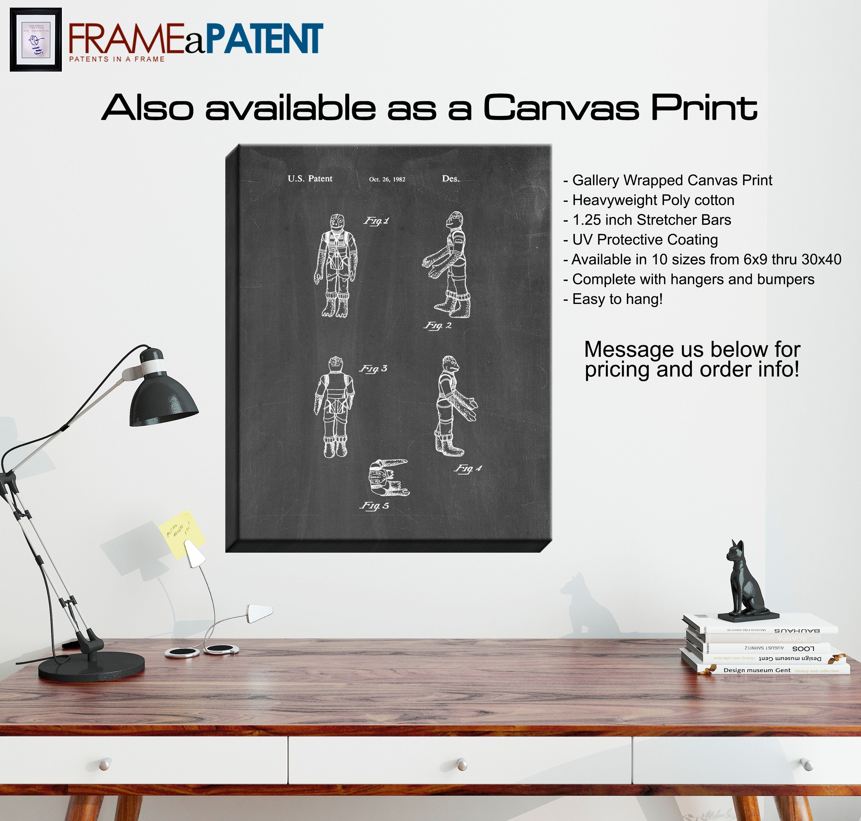 Star Wars Bossk Patent Print Poster 1982 Historical - Etsy