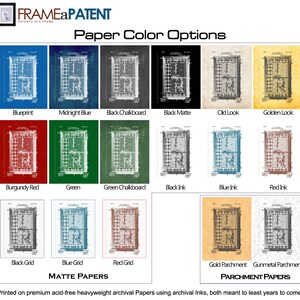 Safe or Vault Door Lock Patent Print Poster - 1888 - Historical Vintage ...
