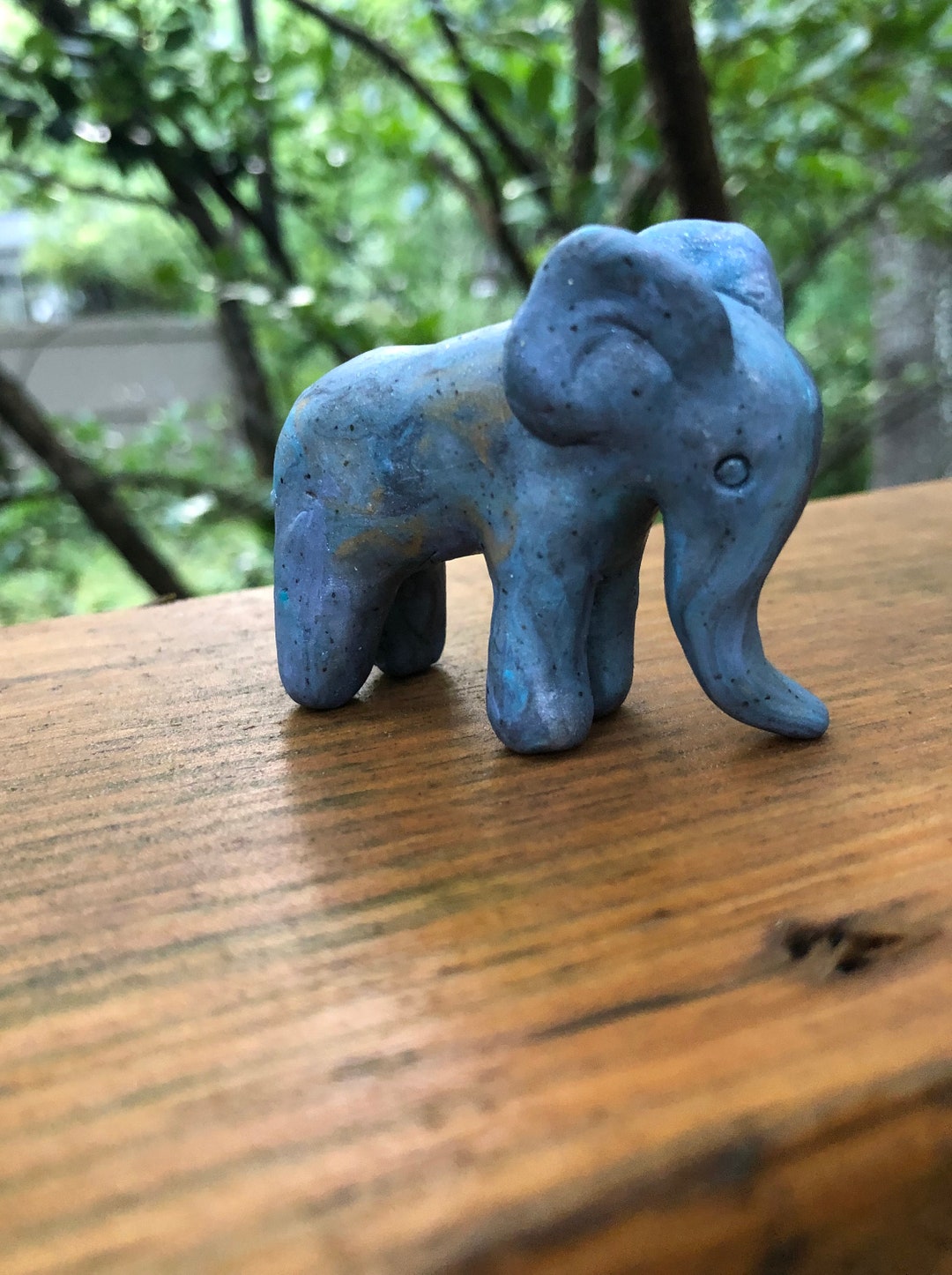 Baby Elephant Fetish Babar Animal Spirit Guide Elephant - Etsy