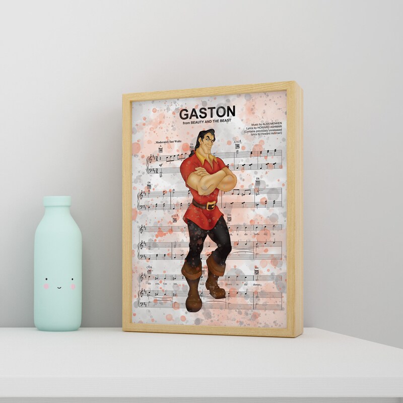 Gaston Svg - Etsy