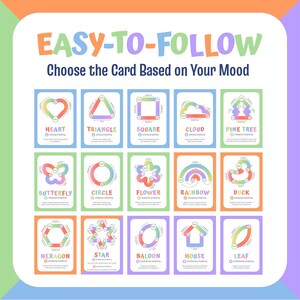 Breathing Exercise Cards for Kids | Mindfulness Flashcards, Calm Down ...