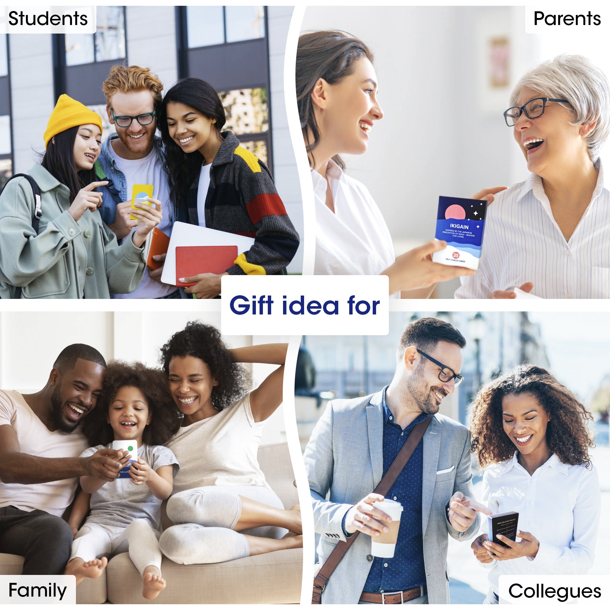 Self Care Cards Ikigai Self Coach Cards 35 Japanese Inspired Question ...