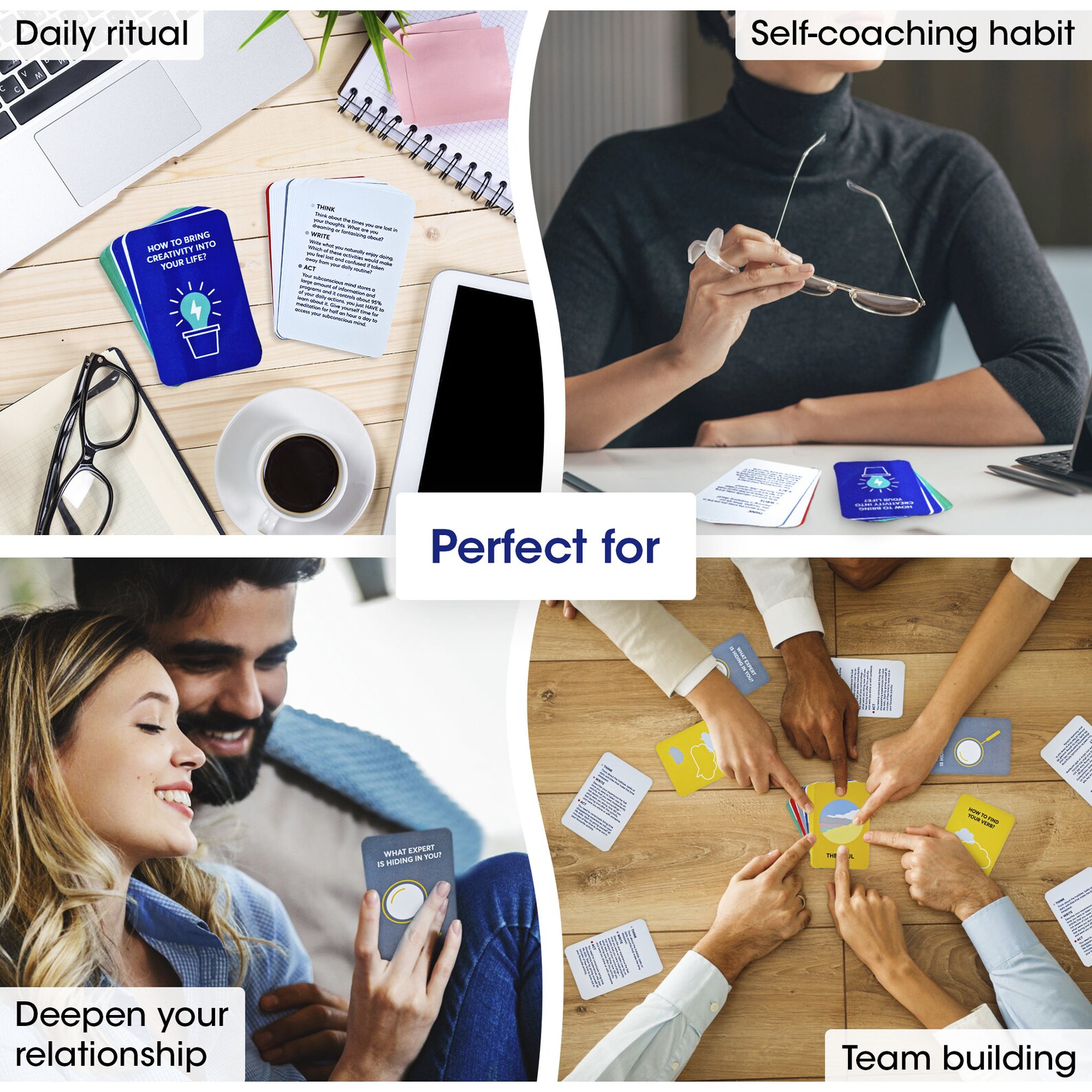 Self Care Cards Ikigai Self Coach Cards 35 Japanese Inspired Question ...