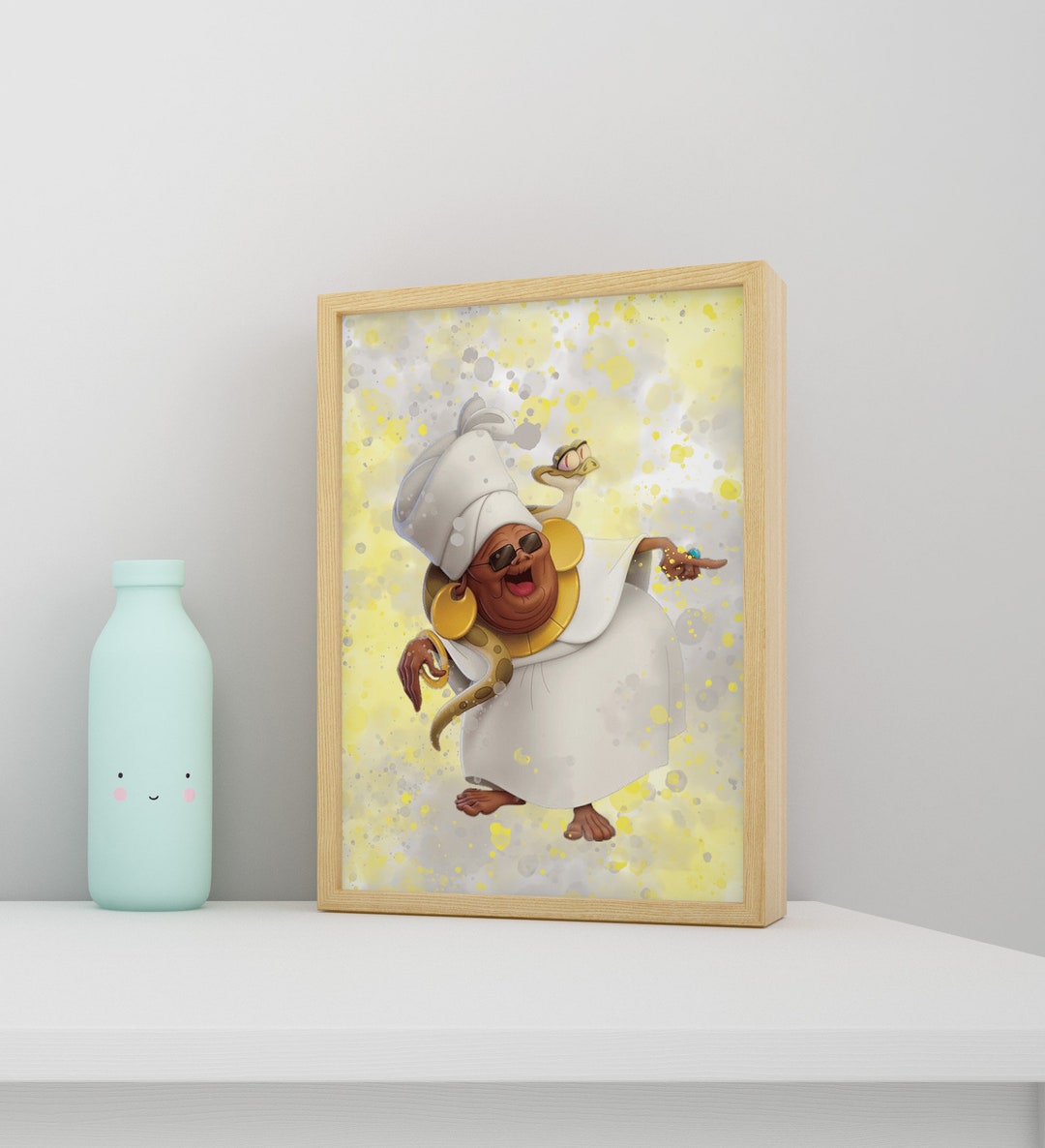Mama Odie From the Princess and the Frog Art Print, Disney Poster, Wall ...