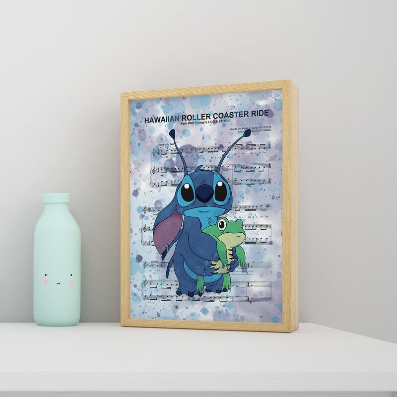 Stitch Poster - Etsy