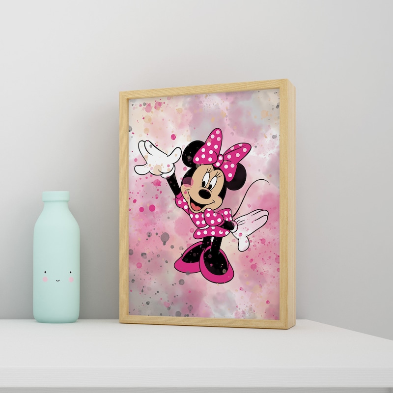 Minnie Mouse Print - Etsy