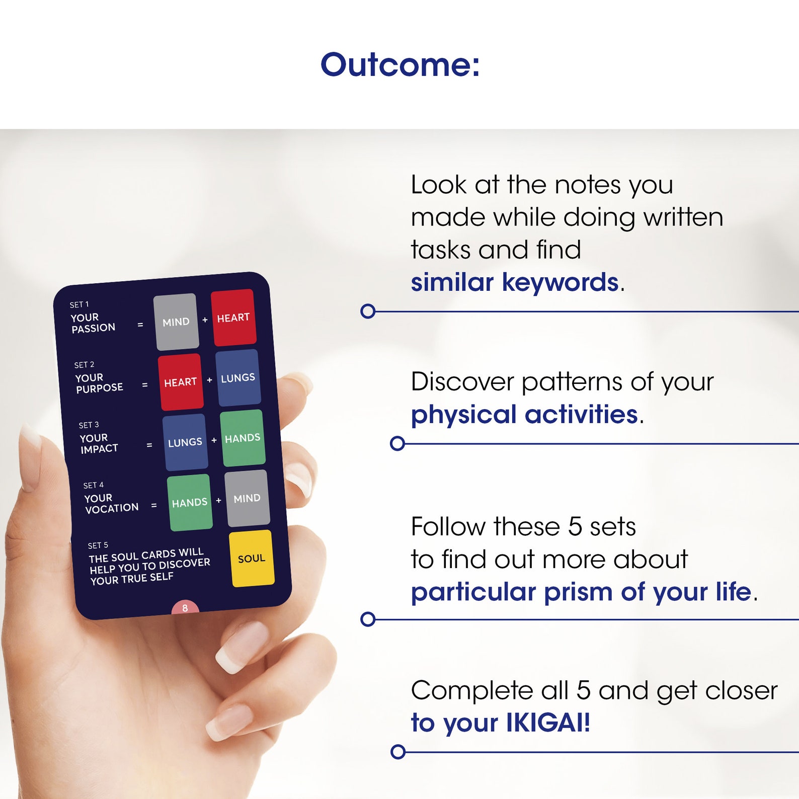 Self Care Cards Ikigai Self Coach Cards 35 Japanese Inspired Question ...