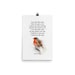 Robin Memorial Poem I Sympathy Gift I Bereavement Poem I Bereavement ...