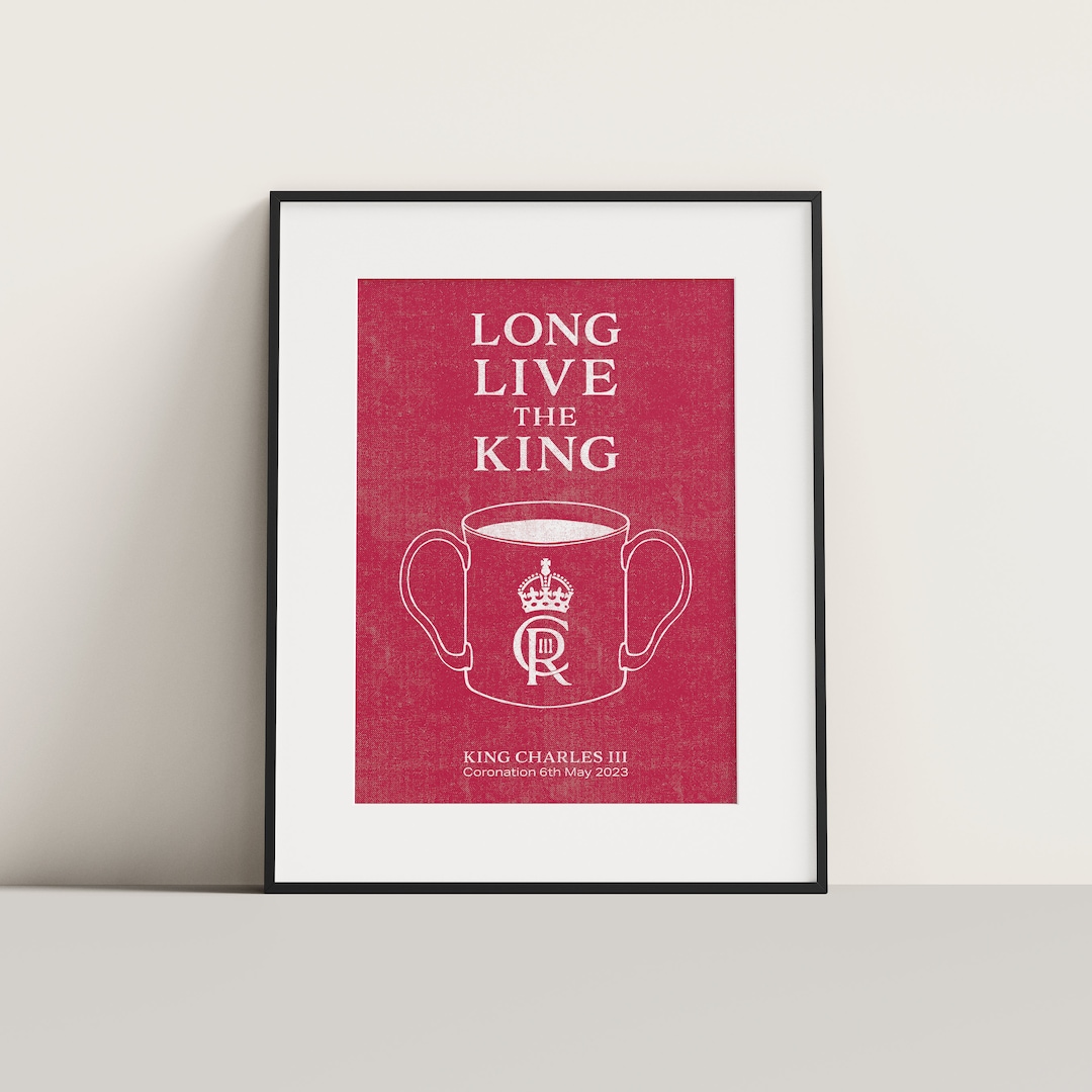 3 X King Charles Coronation Prints | Home Decor | Wall Art Print | the ...
