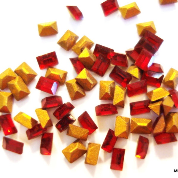 Ruby Rhinestones - Etsy