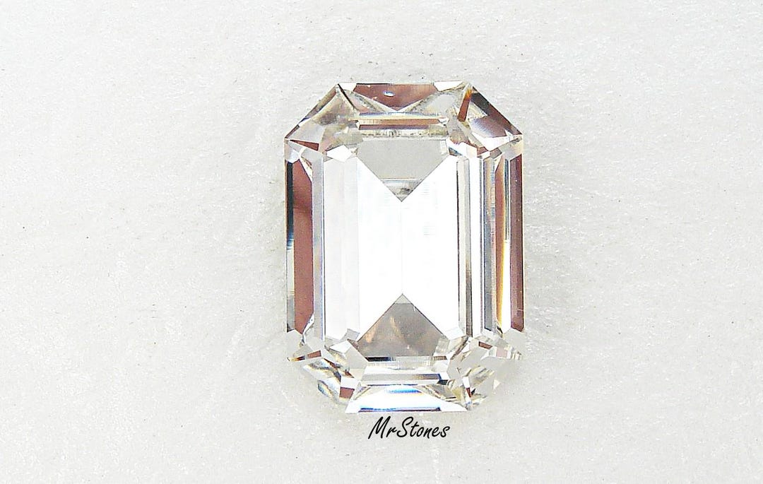 SWAROVSKI 18x13mm 4610 Crystal Clear Step Cut Cushion Octagon Elements ...