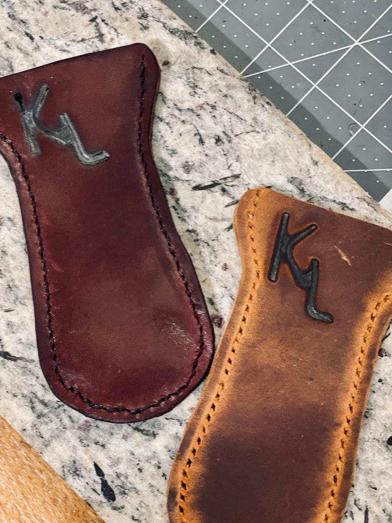 Leather Handle Cover for Cast Iron Skillets - Etsy