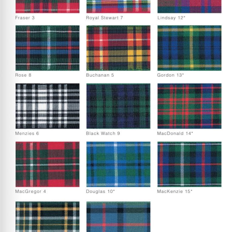 Gordon Tartan Jewelry - Etsy UK