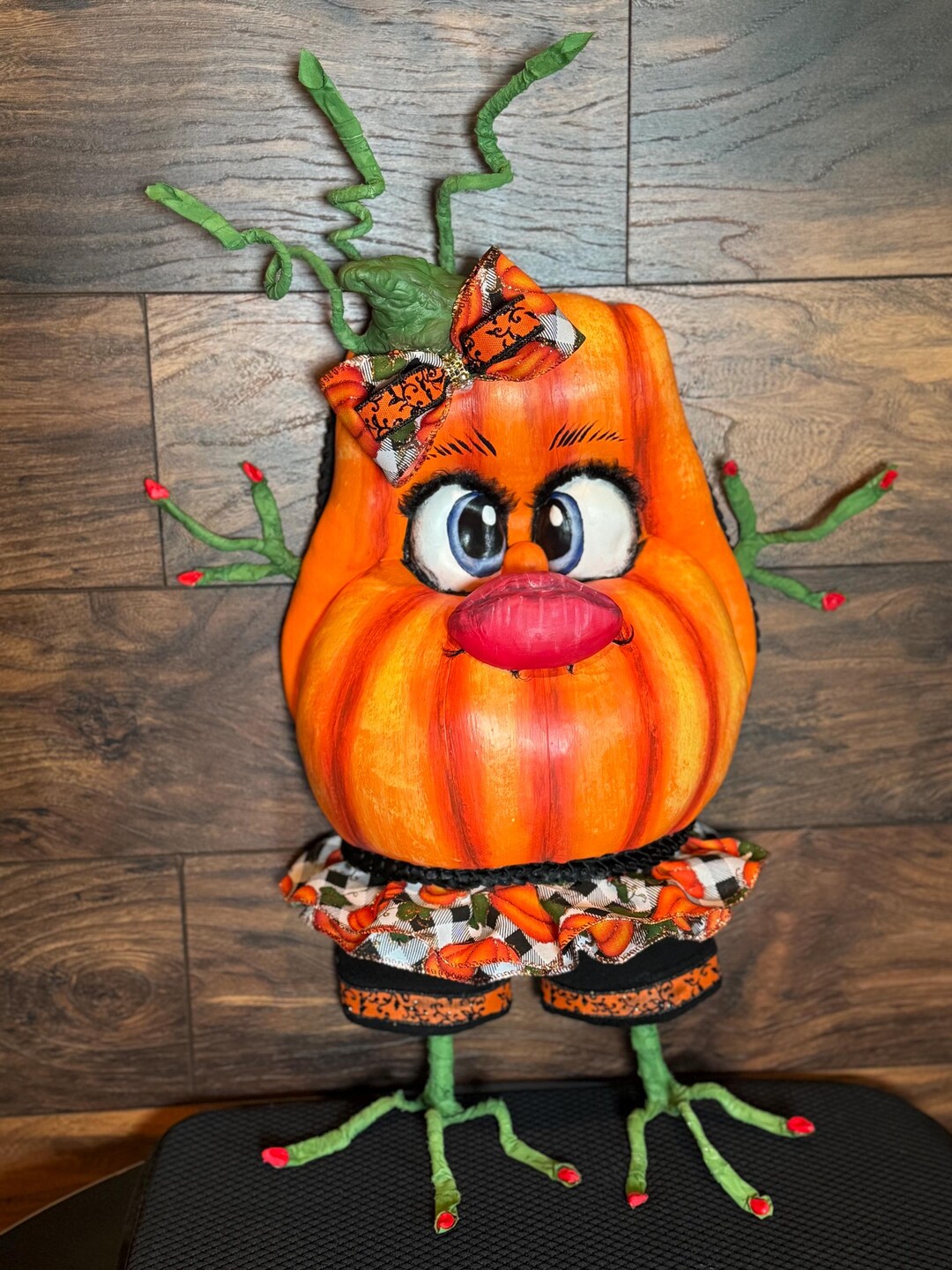 Wanda Pumpkin Wreath Attachment, Fall Wreaths, Fall Wreath Attachments ...