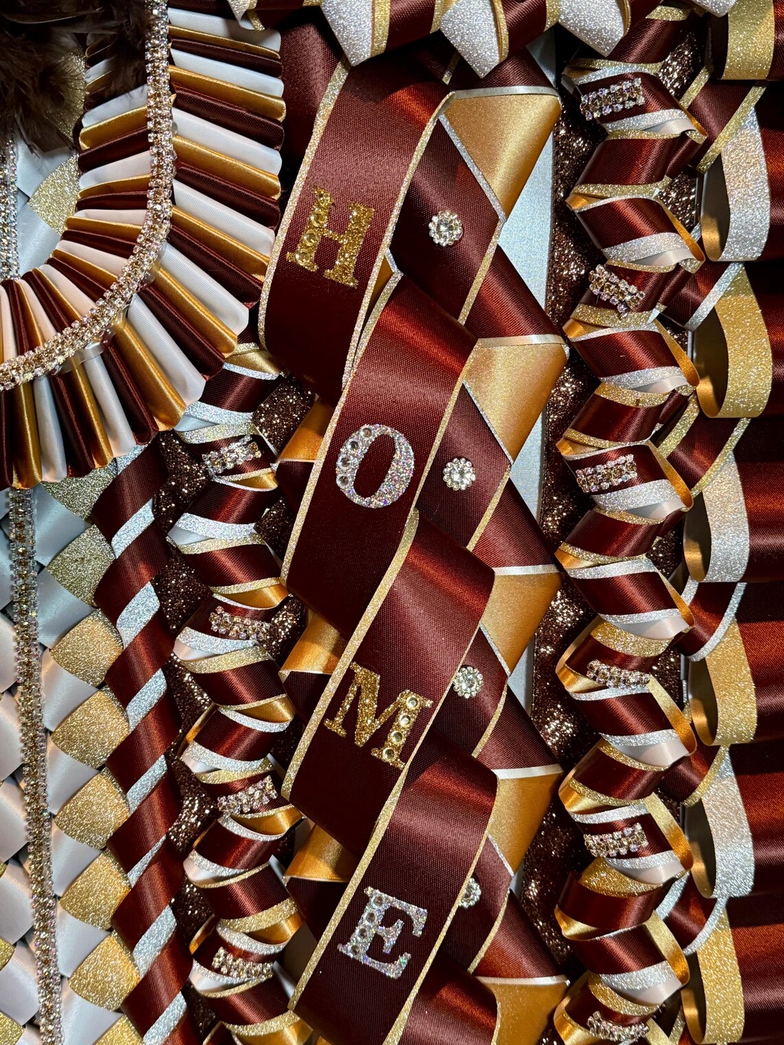 Football Shaped Mega Homecoming Mum, Custom Homecoming Mums, Spirit ...